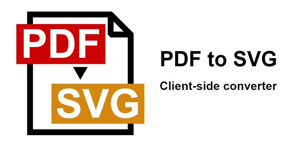 PDF to SVG client-side converter
